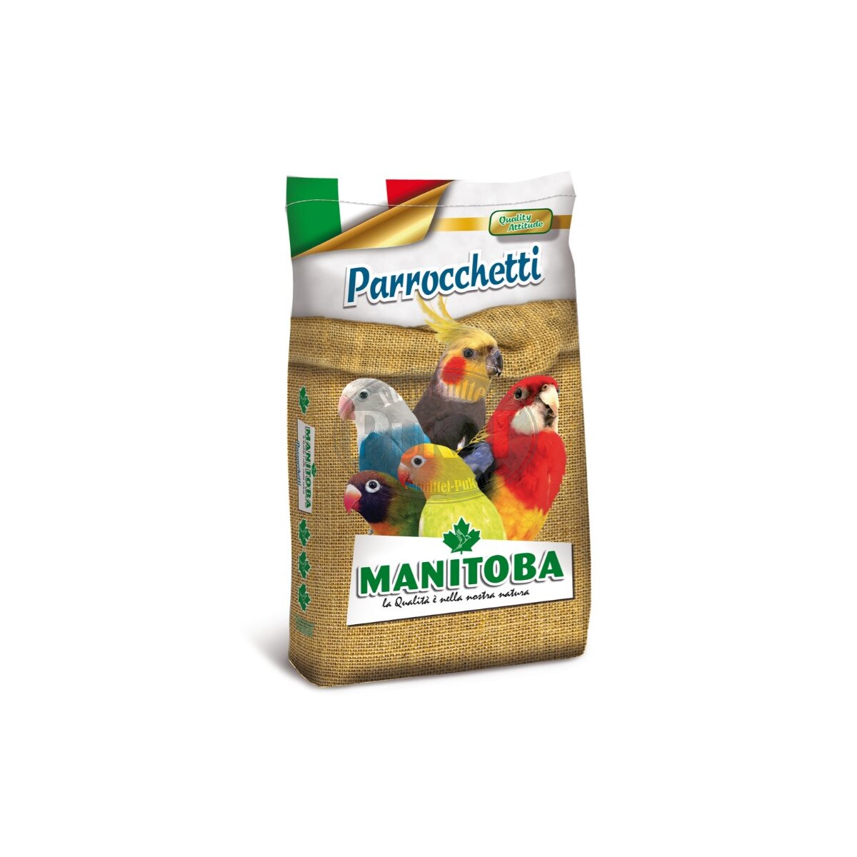 Manitoba Parrocchetti Großsittichfutter 20kg, 24,95