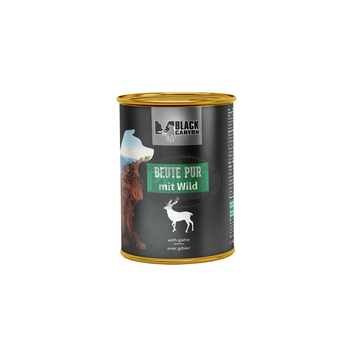 Black Canyon Beute Pur - mit Wild 410g, 2,09